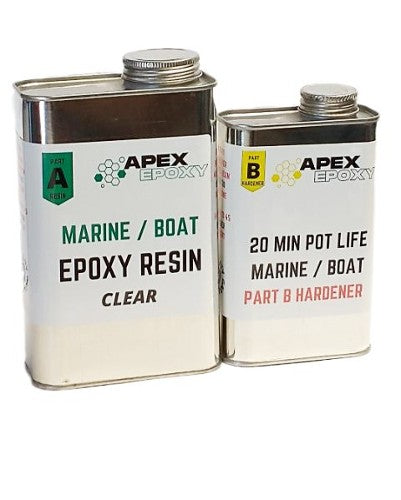 Apex Marine Epoxy Resin 20 Minute Pot life – Apex Epoxies
