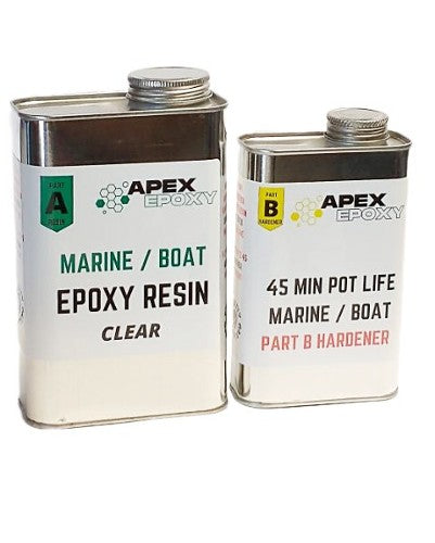 Apex Marine Epoxy Resin 45 Minute Pot life – Apex Epoxies